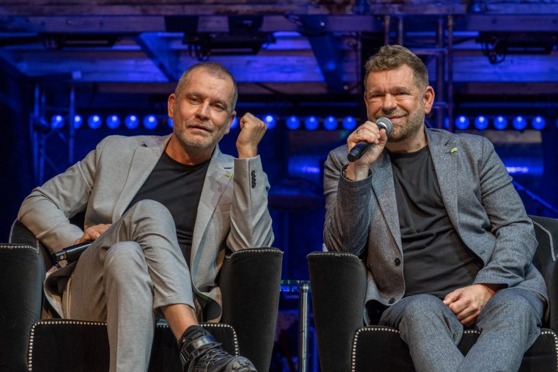 Peter Plate und Ulf Leo Sommer